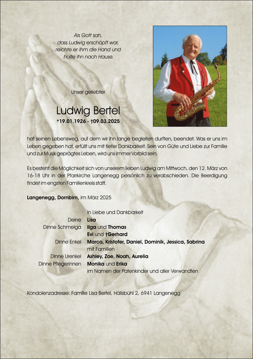 Todesanzeige - Trauerhilfe – abschied GesmbH